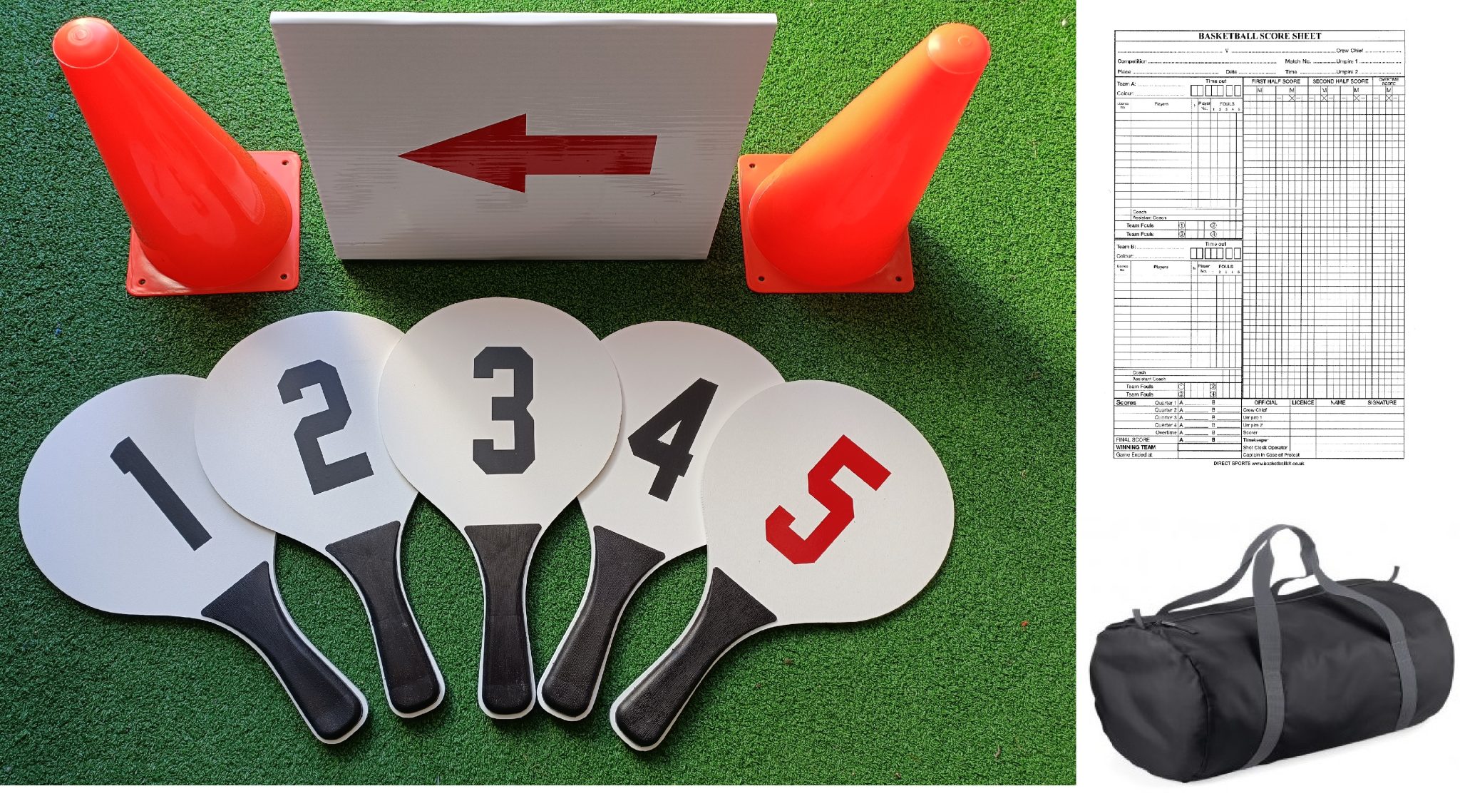 Basketball Table Officials Equipment. Set 2 – Direct Sports & Embroidery