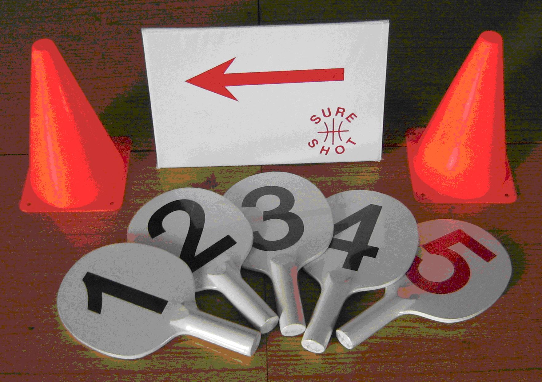 Basketball Table Officials Equipment. Set 1 – Direct Sports & Embroidery